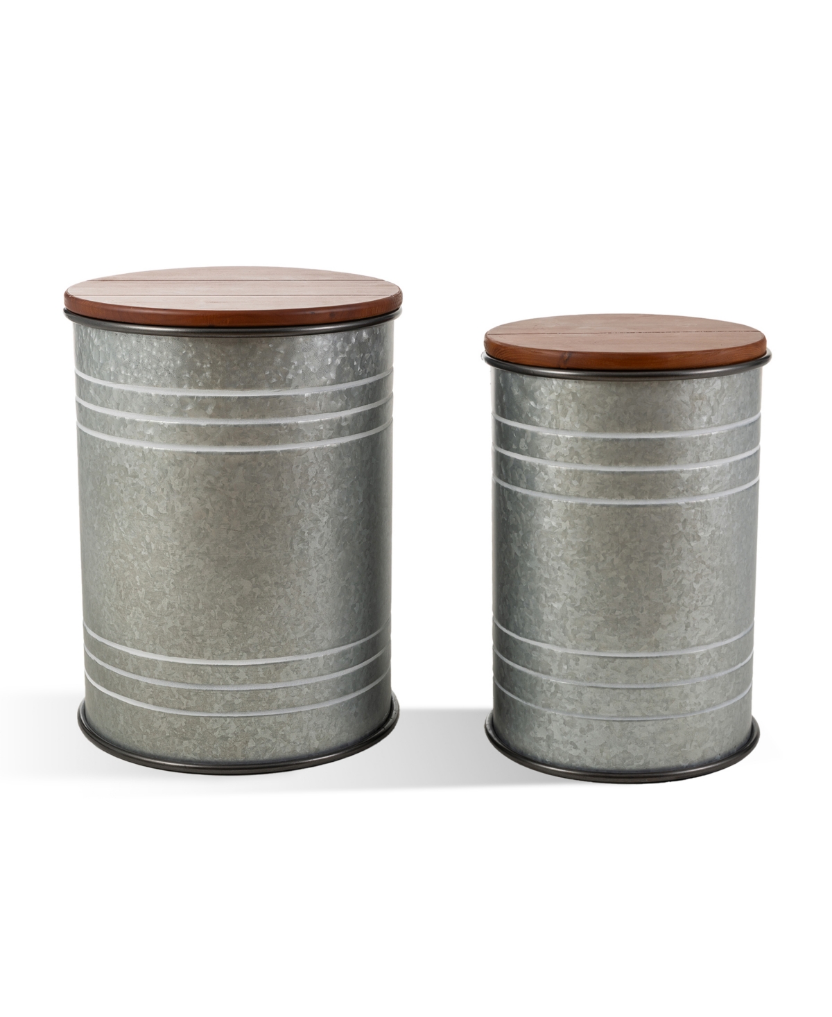 Click here for Glitzhome Modern Metal Storage Accent Table or Sto... prices