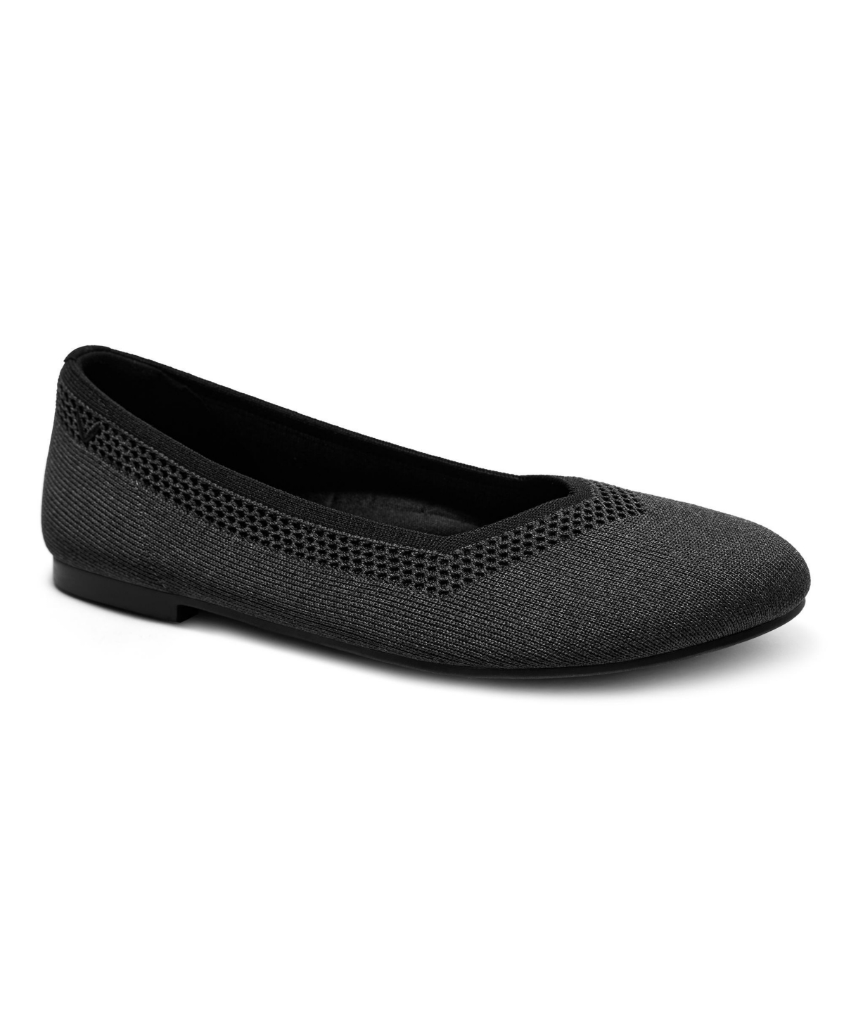 Click here for Vivaia Womens Tila Wide Toe Box Flats - Black prices