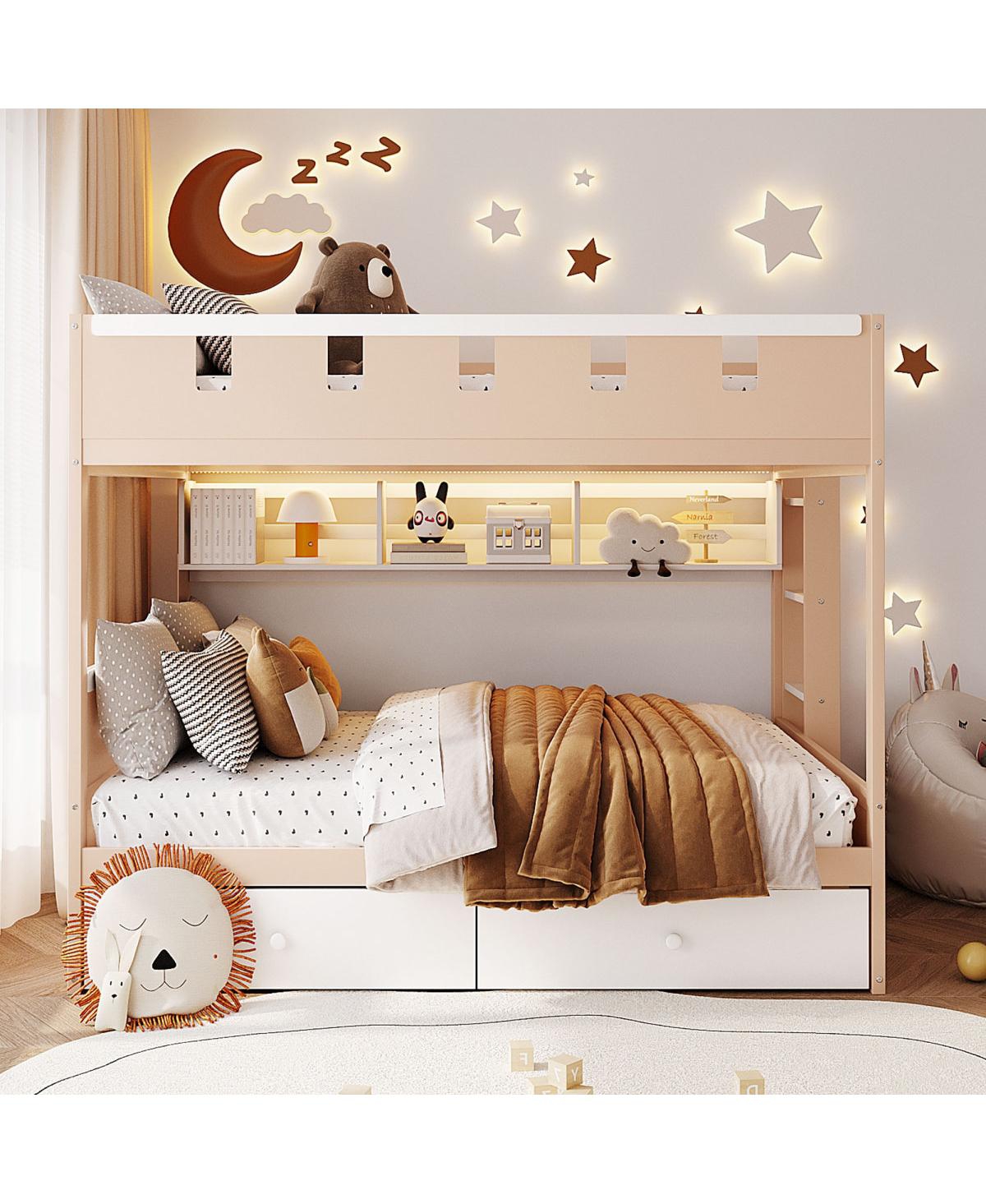 Click here for Streamdale Furniture Castle-Style Wooden Loft Bed... prices