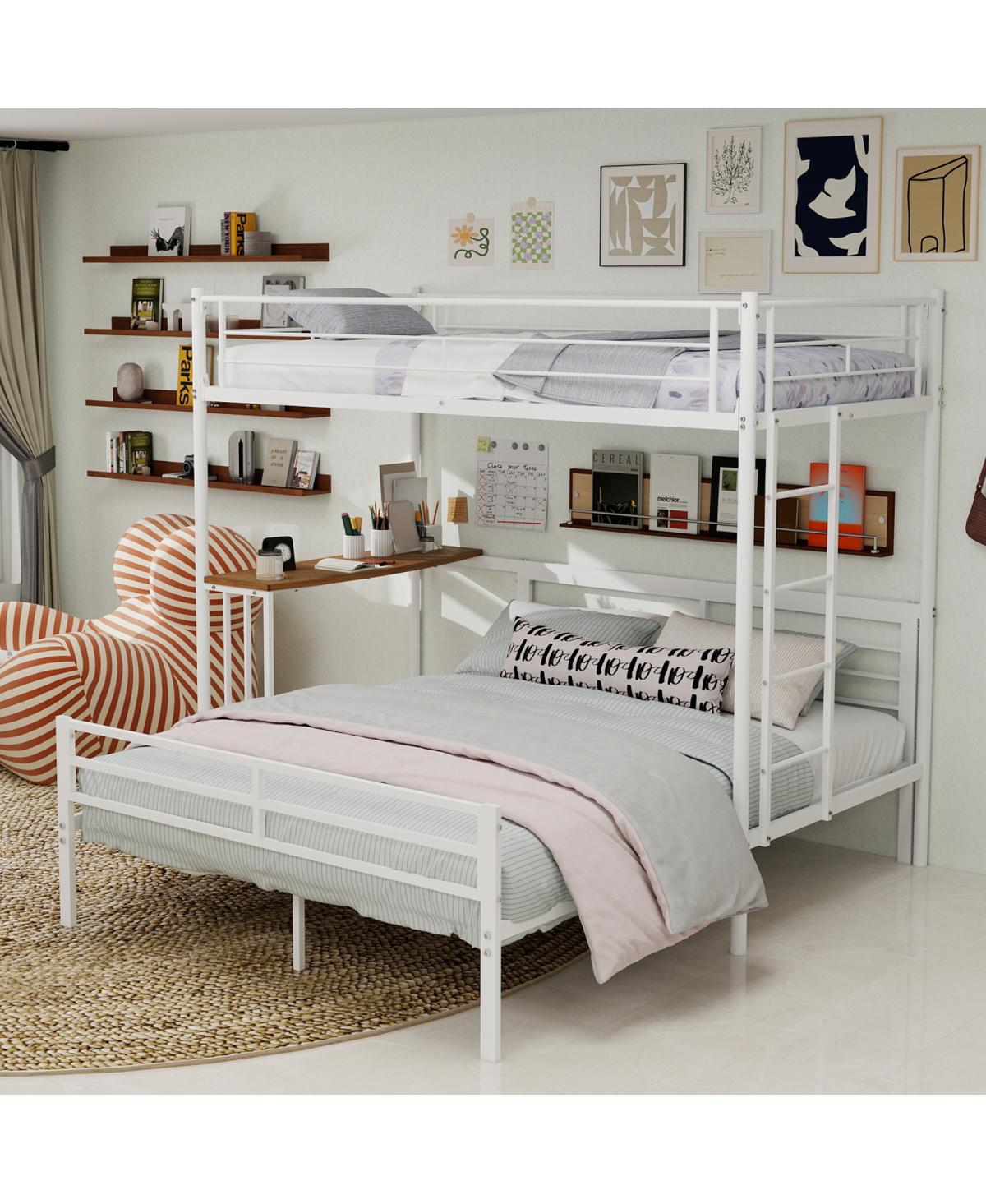 Click here for Streamdale Furniture Twin Over Full Metal Bunk Bed... prices
