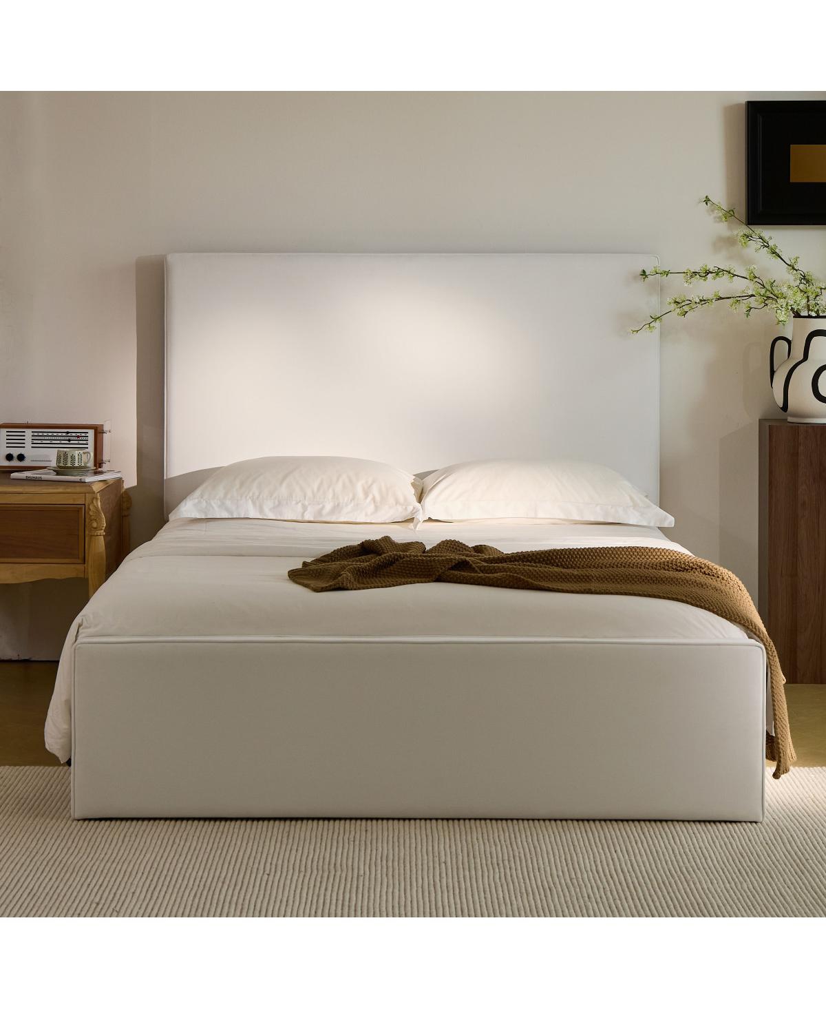 Click here for Streamdale Furniture Lucas Upholstered Bed 52 Head... prices