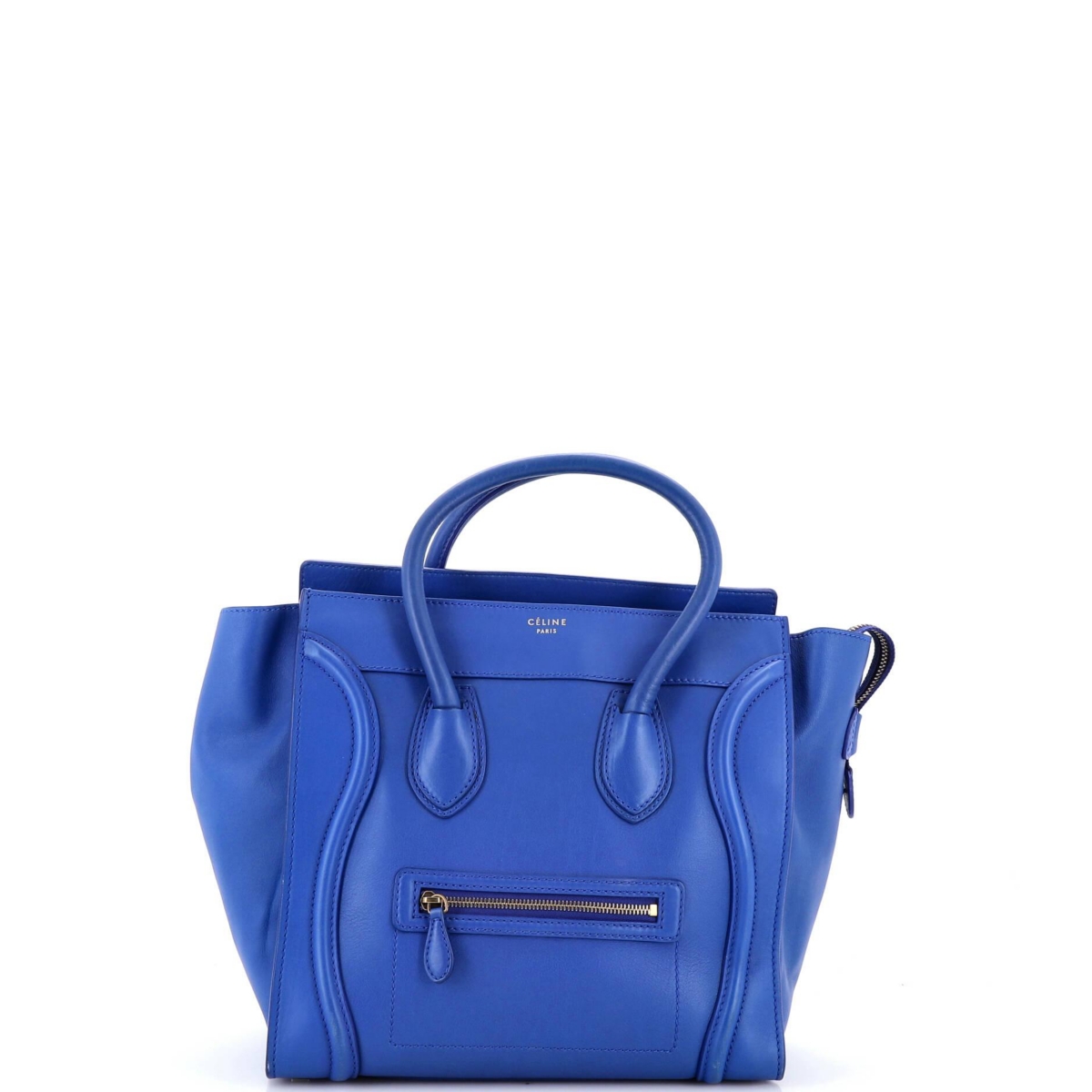 Click here for Pre-Owned Celine Mini Luggage Bag Smooth Leather -... prices