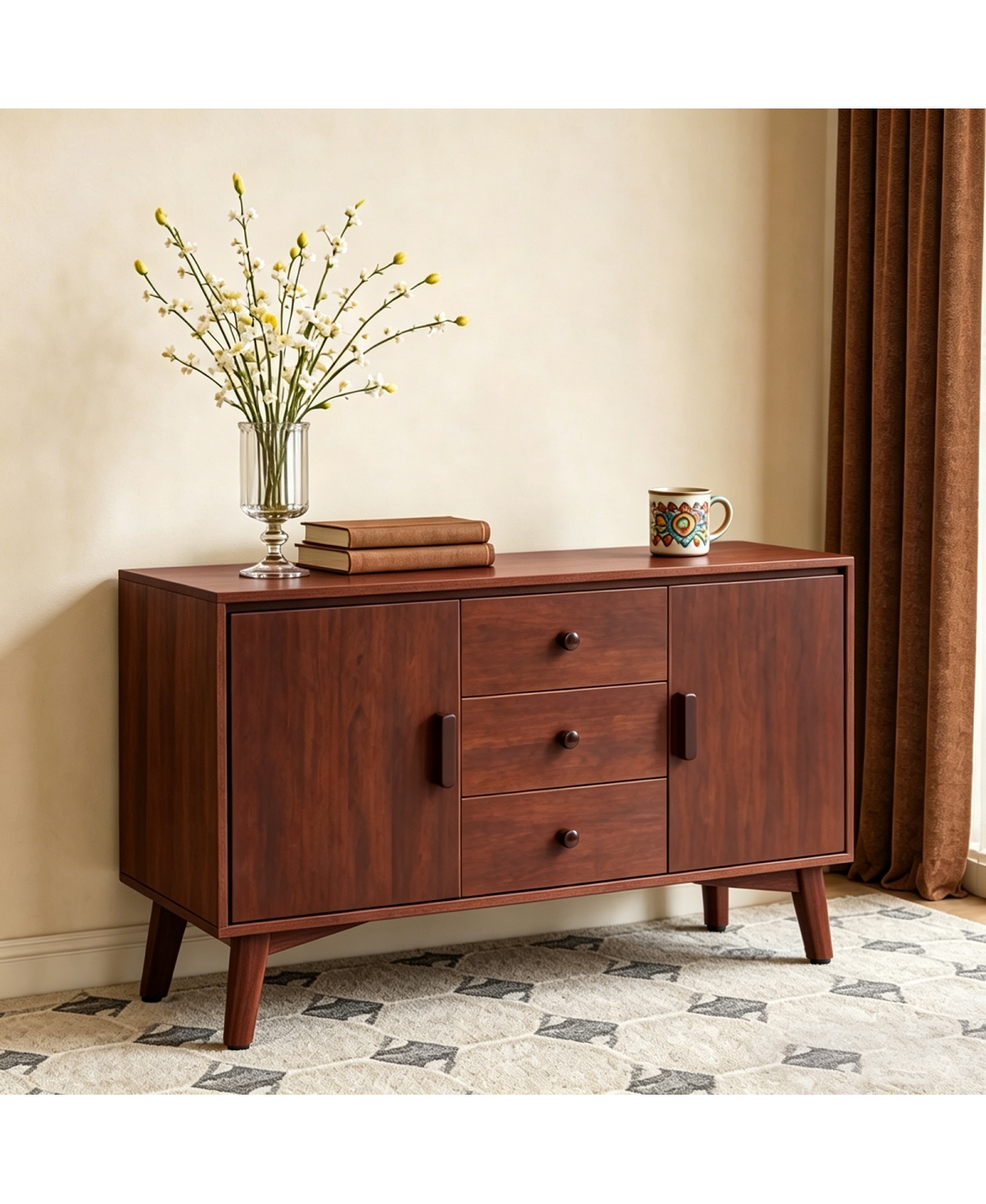 Click here for Streamdale Furniture Mid-Century Modern 47.3 Sideb... prices