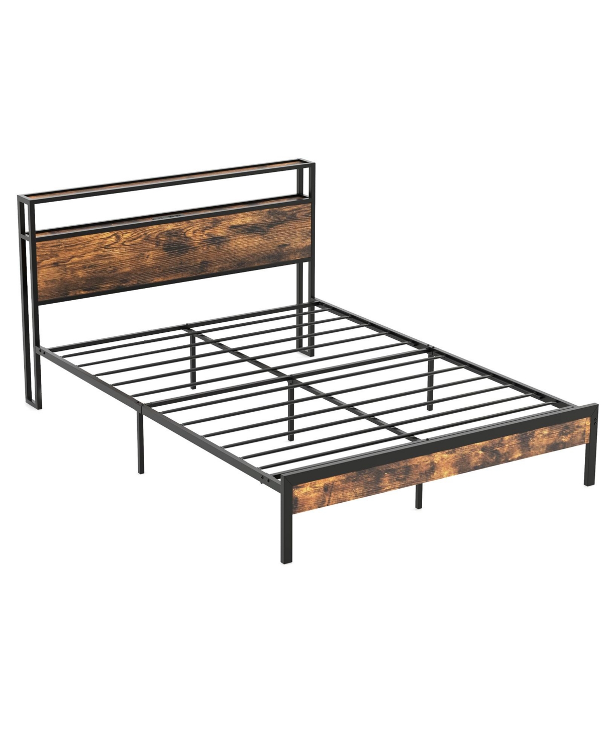 Click here for Gouun Bed Frame with Storage Headboard and Chargin... prices