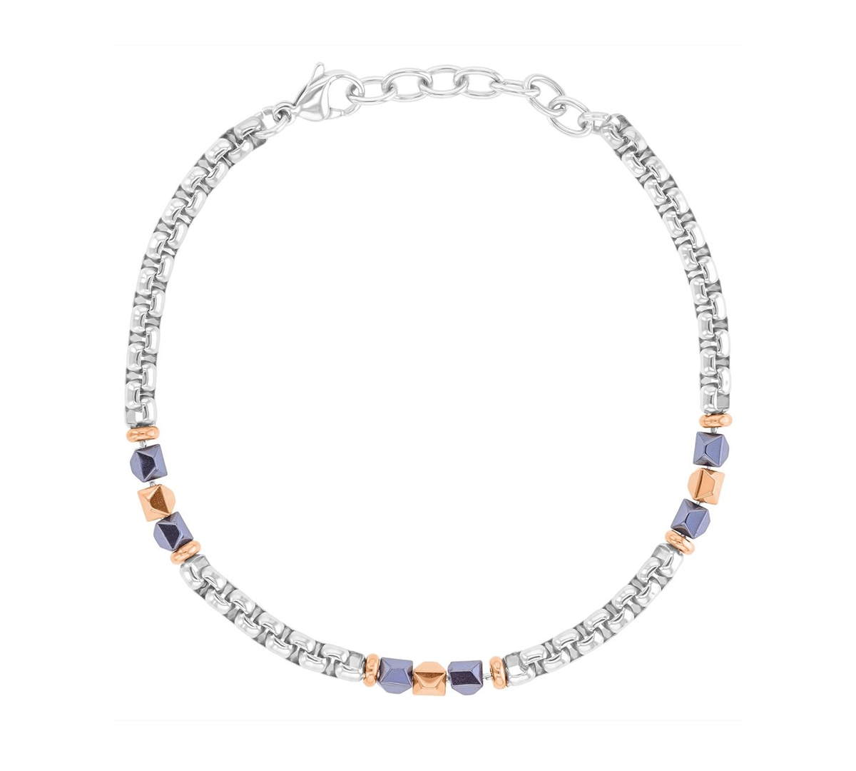 Click here for Quiksilver Mens Rose Platinum Steel Hematite Chain... prices