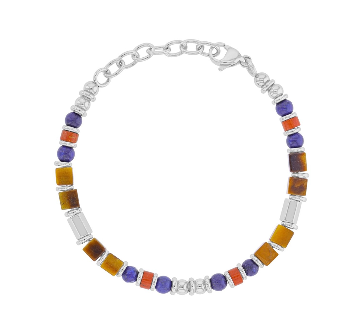 Click here for Quiksilver Mens Platinum-Plated Steel Lapis Tiger... prices