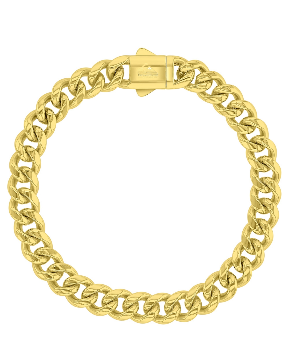 Click here for Quiksilver Mens Miami 18k Yellow Gold-Plated Cuban... prices