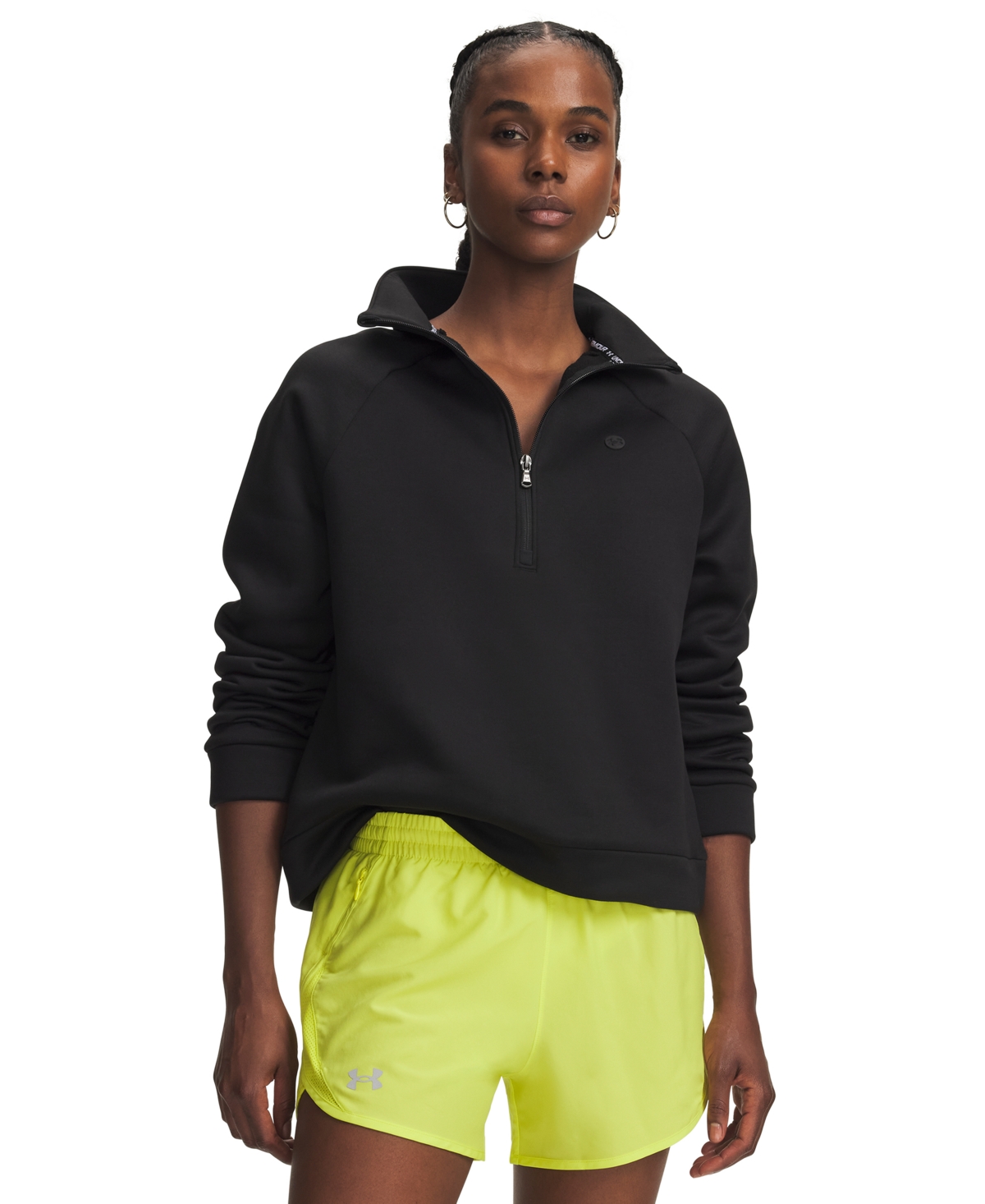 Click here for Under Armour Womens Fleece Zipper Sweatshirt - Ult... prices