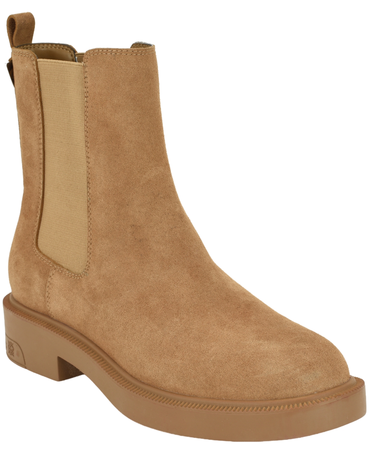 Click here for Guess Womens Fynli Double Gore Chelsea Booties - T... prices