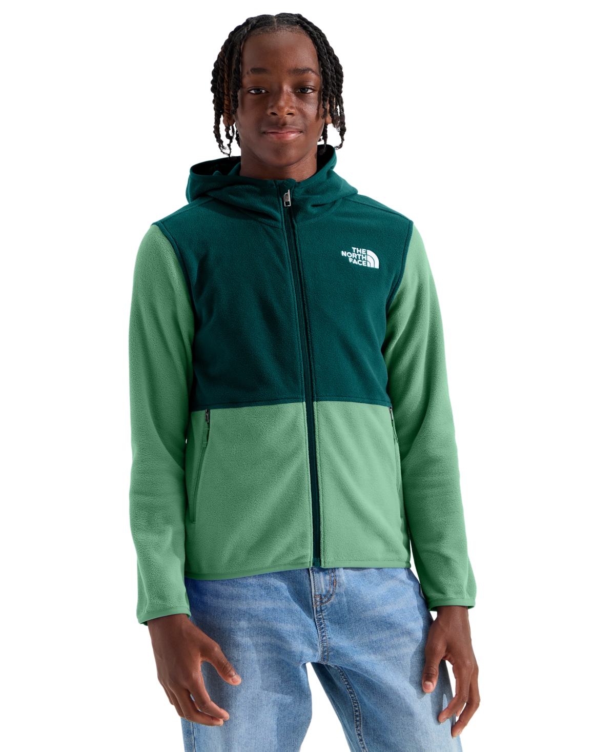 Click here for The North Face Boys and Girls 7-20 Glacier Full-Zi... prices