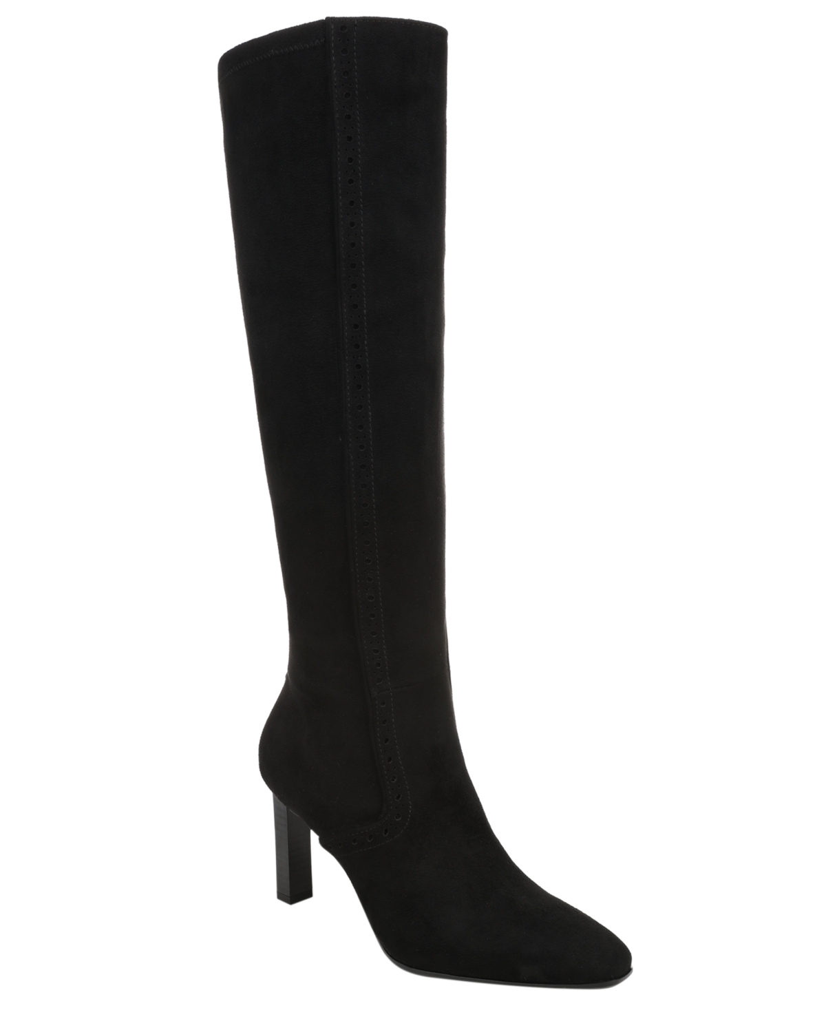 Click here for Franco Sarto Womens Damiana Square Toe Zip Tall Bo... prices