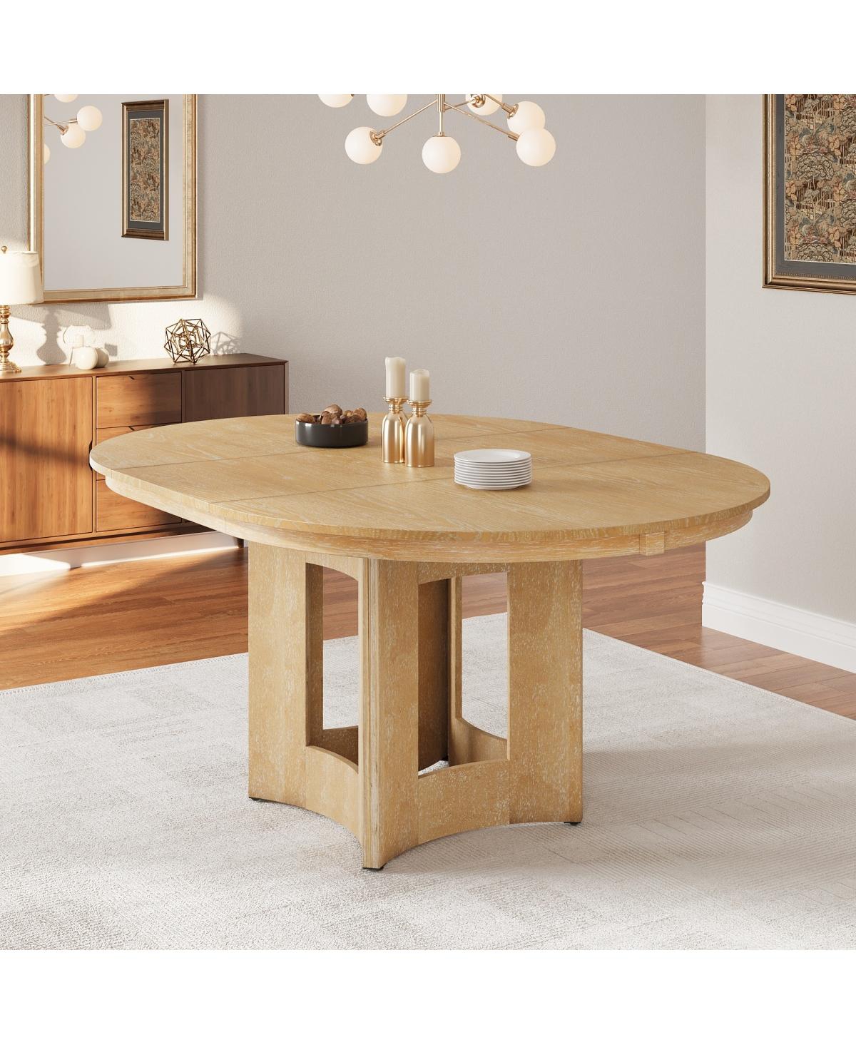 Click here for Streamdale Furniture Farmhouse Extendable Round Di... prices