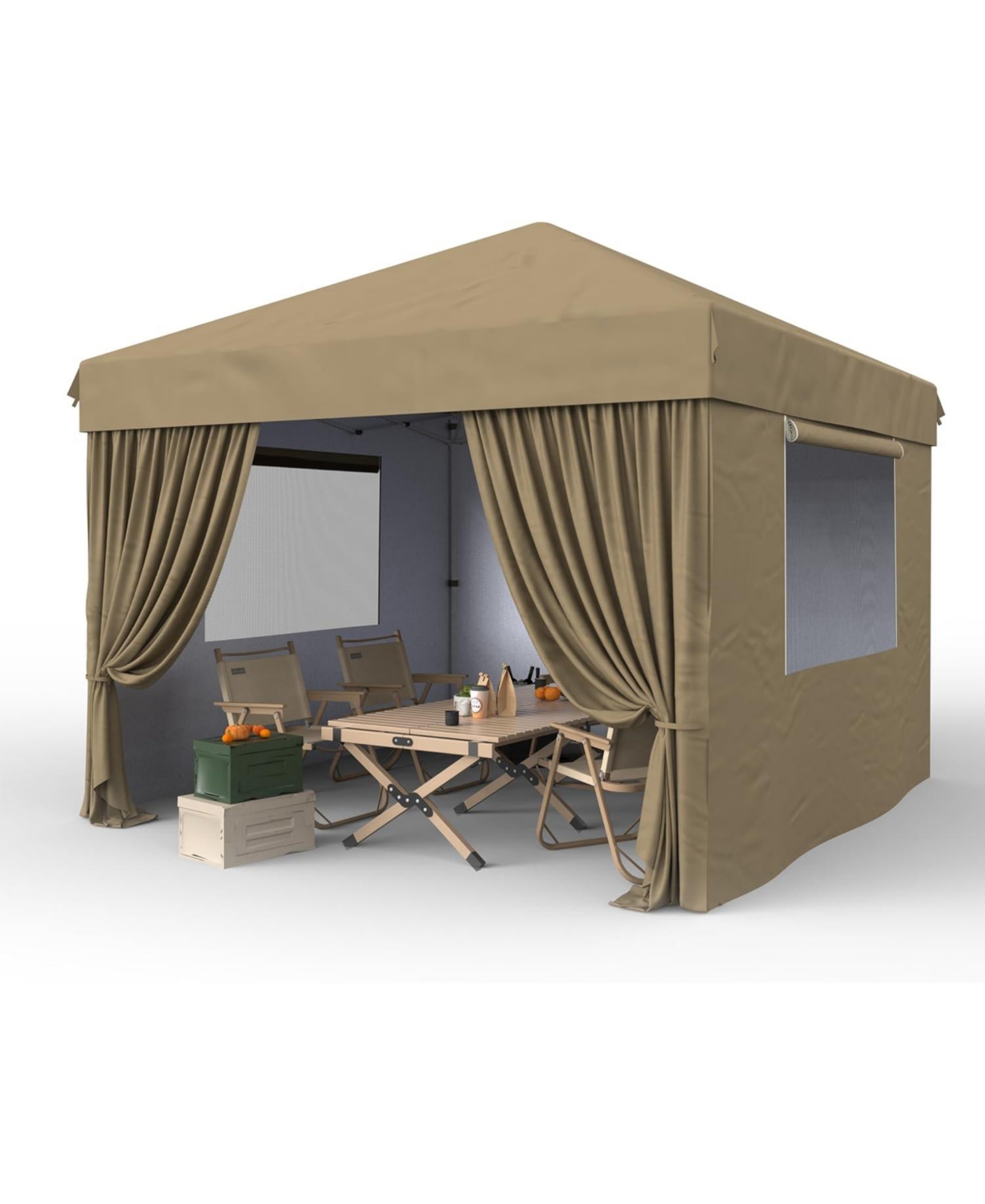 Click here for Xo 10x10 Ft Pop Up Canopy Tent with 4 Sidewalls  W... prices