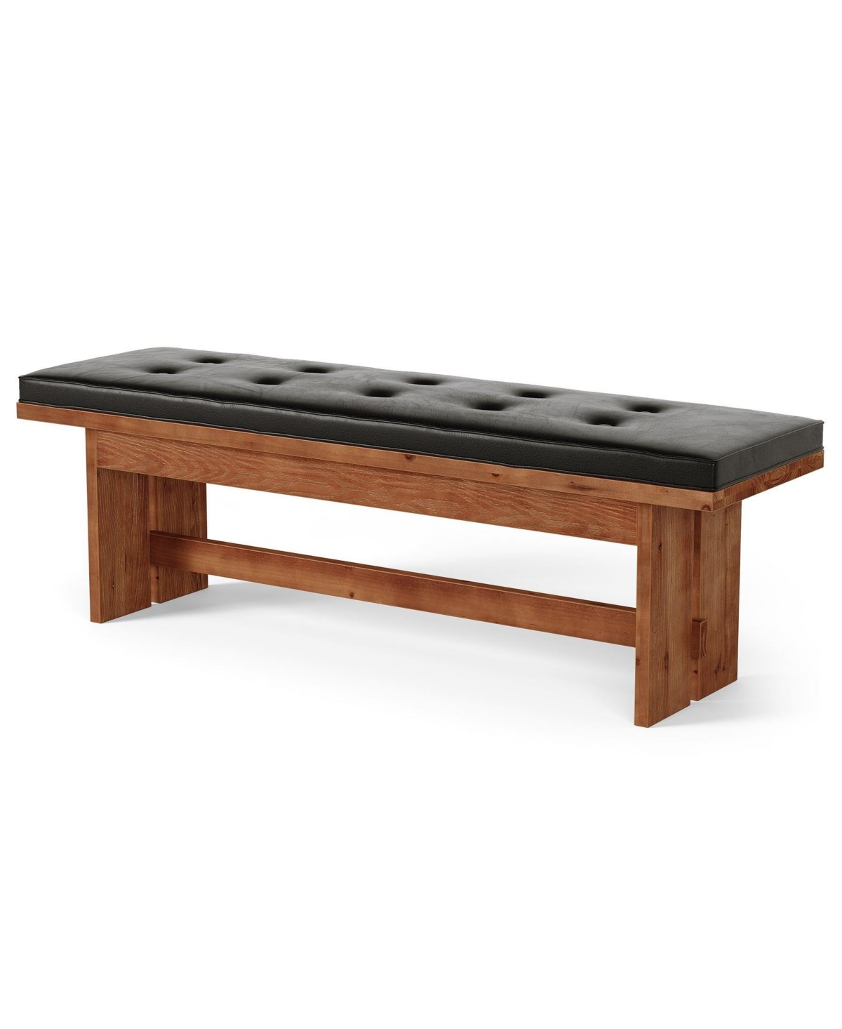 Click here for Slickblue Solid Wood Entryway Bench with Soft Upho... prices