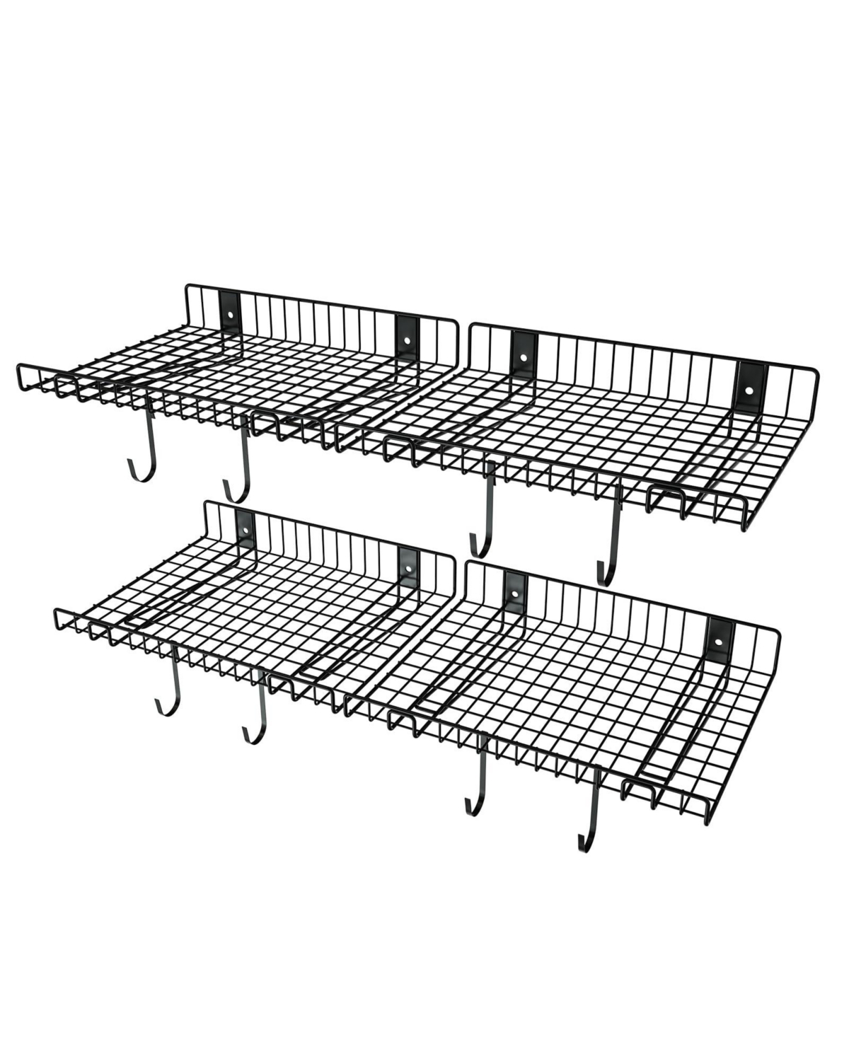 Click here for Xdovet Wall Mounted Metal Storage Shelves Rack - B... prices