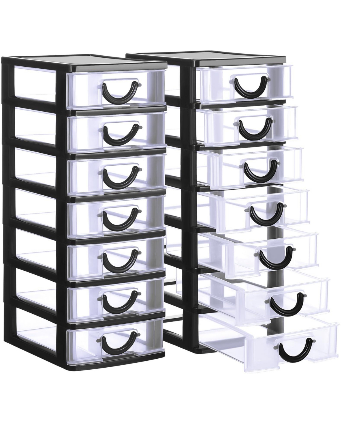 Click here for Xdovet Plastic Drawer Organizer Stackable Desktop... prices
