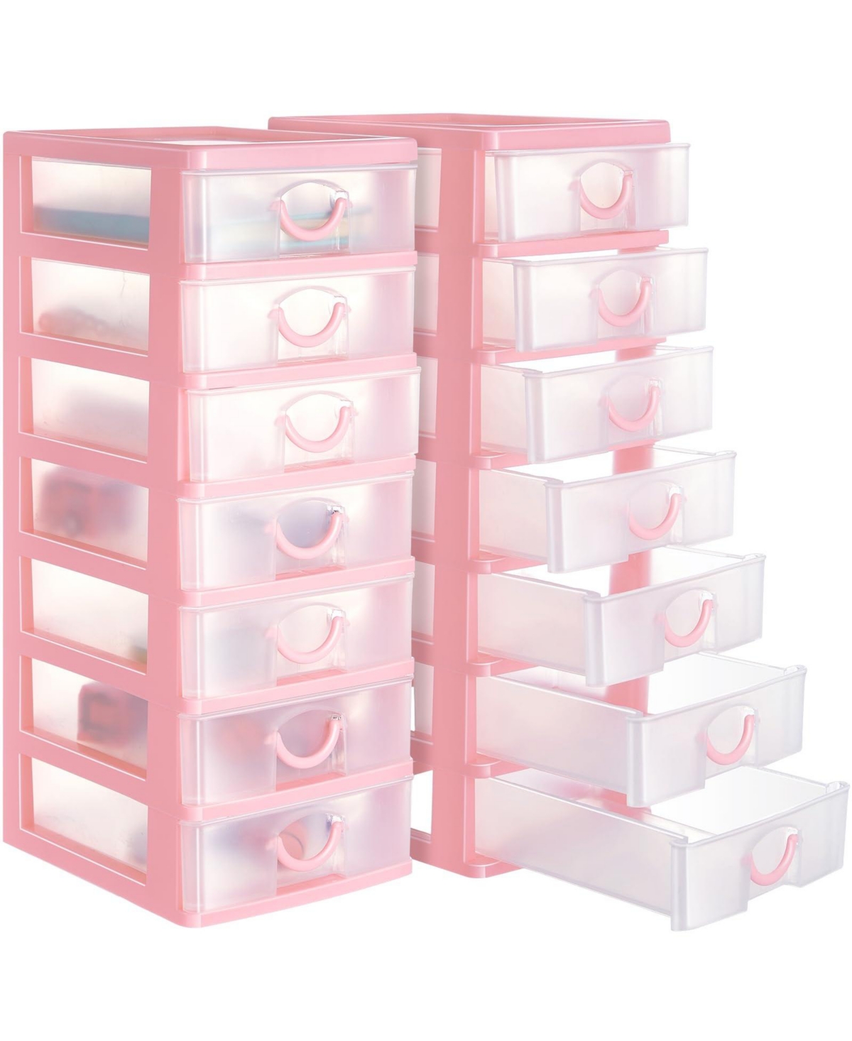 Click here for Xdovet Plastic Drawer Organizer Stackable Desktop... prices