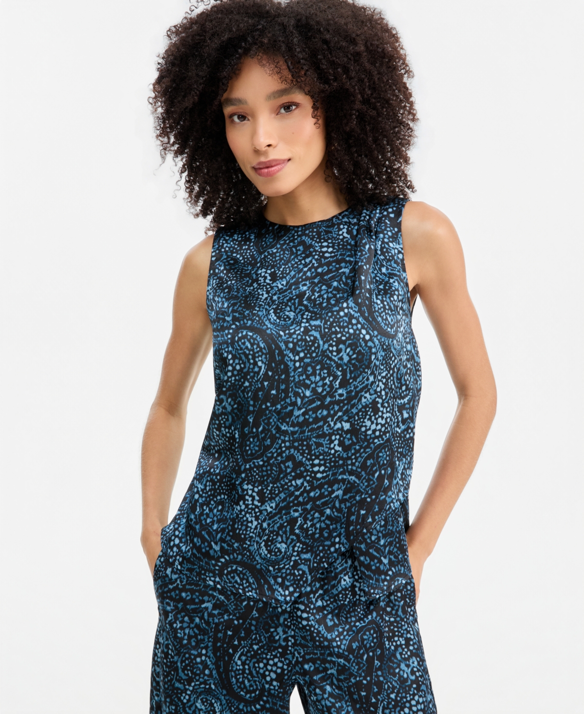 Click here for I.n.c. International Concepts Womens Sleeveless Sa... prices