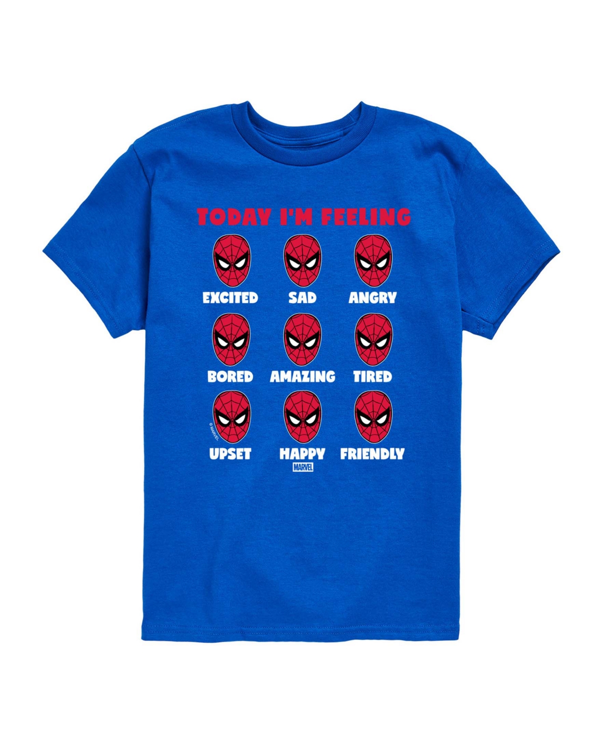 Click here for Marvel Spider-Man Today Im Feeling Moods Youth Boy... prices