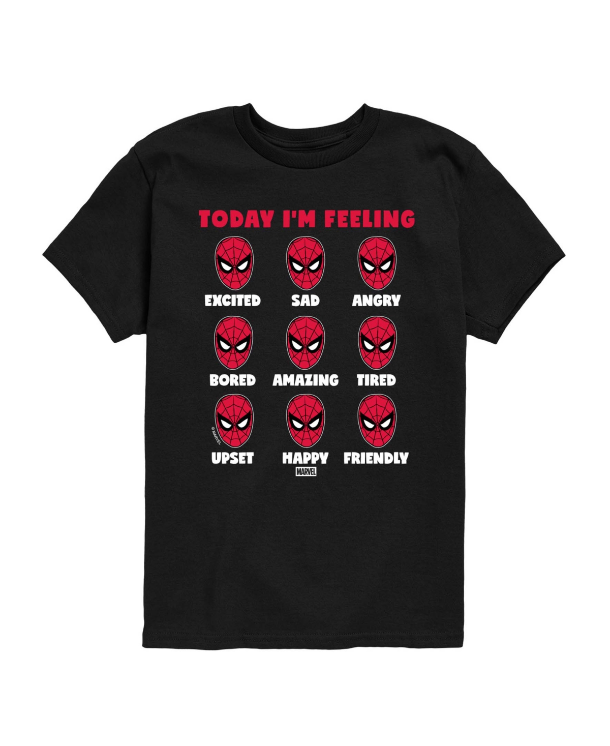 Click here for Marvel Spider-Man Today Im Feeling Moods Youth Boy... prices