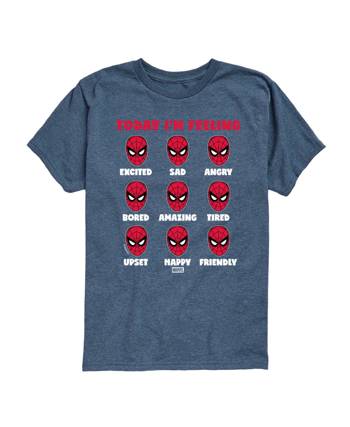 Click here for Marvel Spider-Man Today Im Feeling Moods Youth Boy... prices