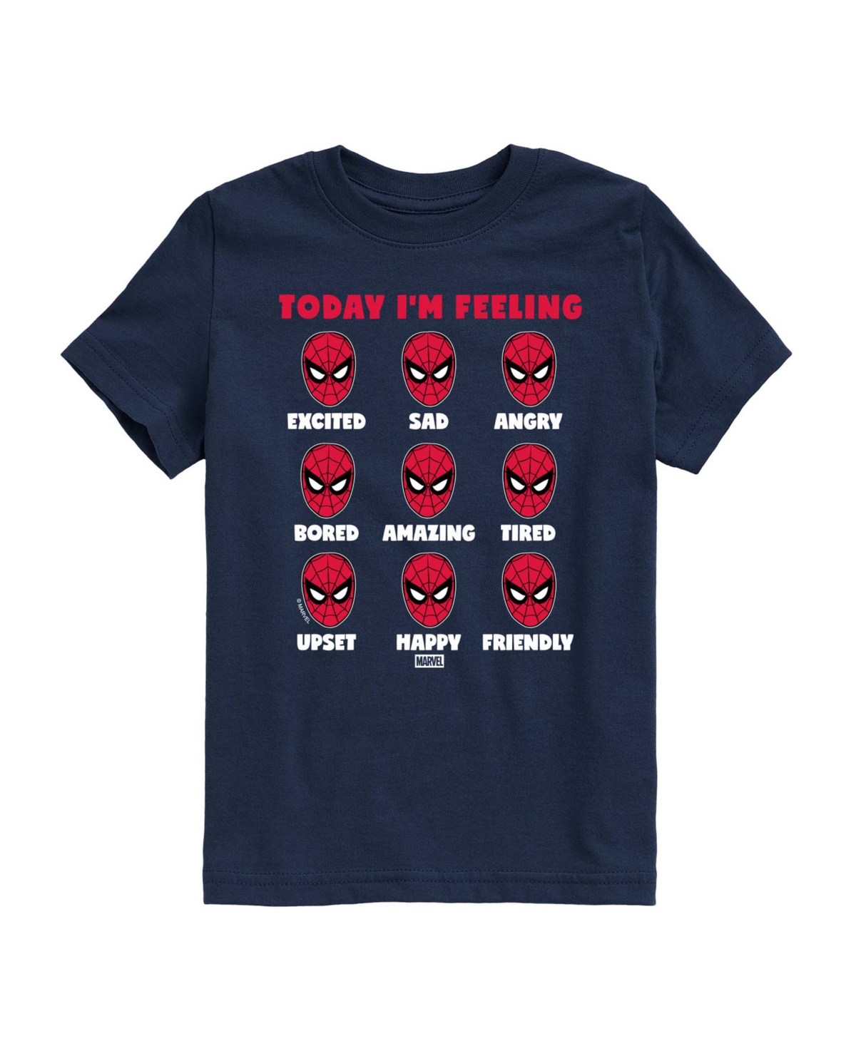 Click here for Marvel Spider-Man Today Im Feeling Moods Youth Boy... prices