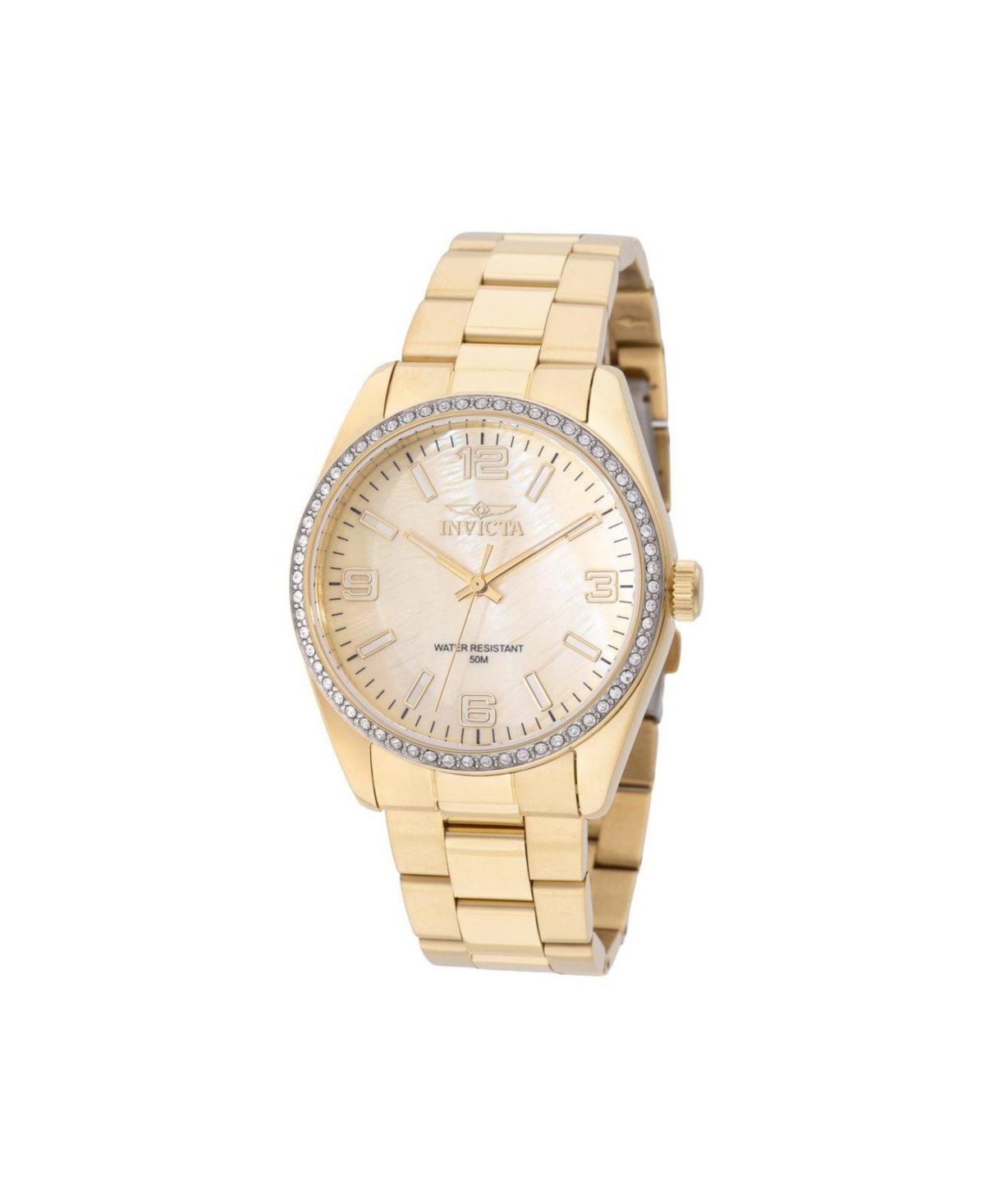 Click here for Invicta Womens Specialty Quartz Dial Watch - Gold prices