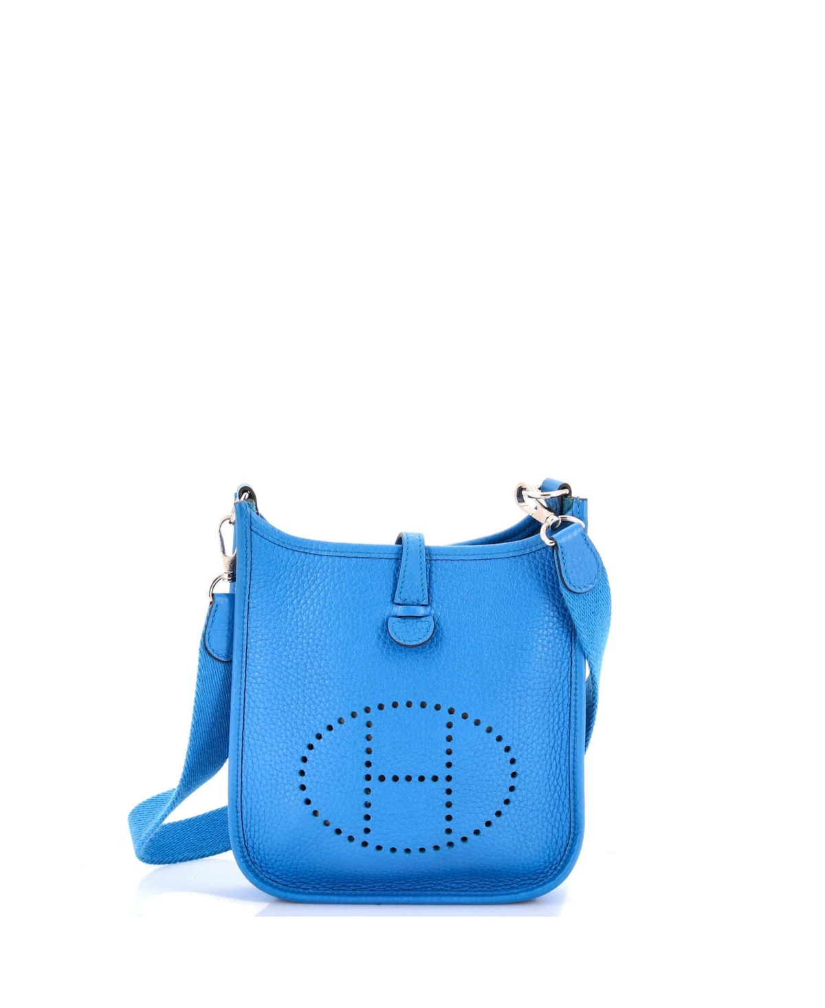 Click here for Pre-Owned HERMES Tpm Evelyne Bag Gen Iii Clemence... prices