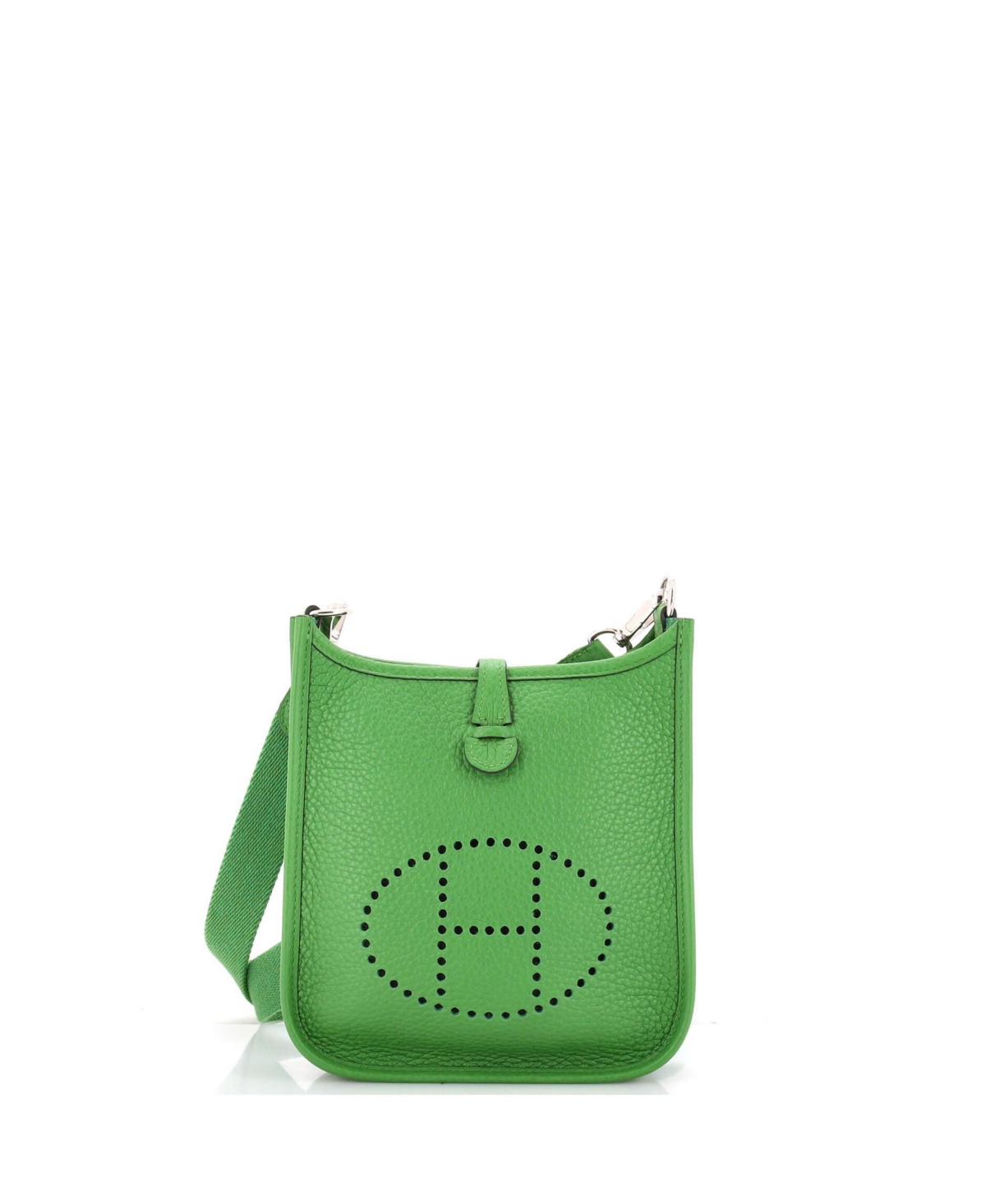 Click here for Pre-Owned HERMES Tpm Long Strap Evelyne Bag Clemen... prices