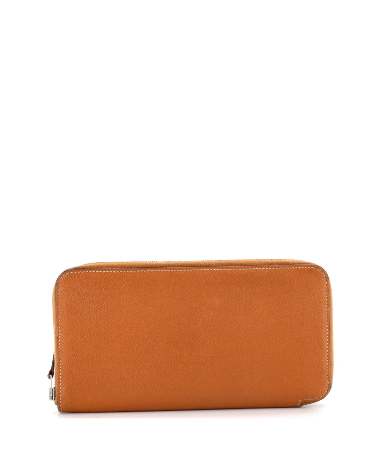 Click here for Pre-Owned HERMES Long Azap Zip Around Wallet Silki... prices