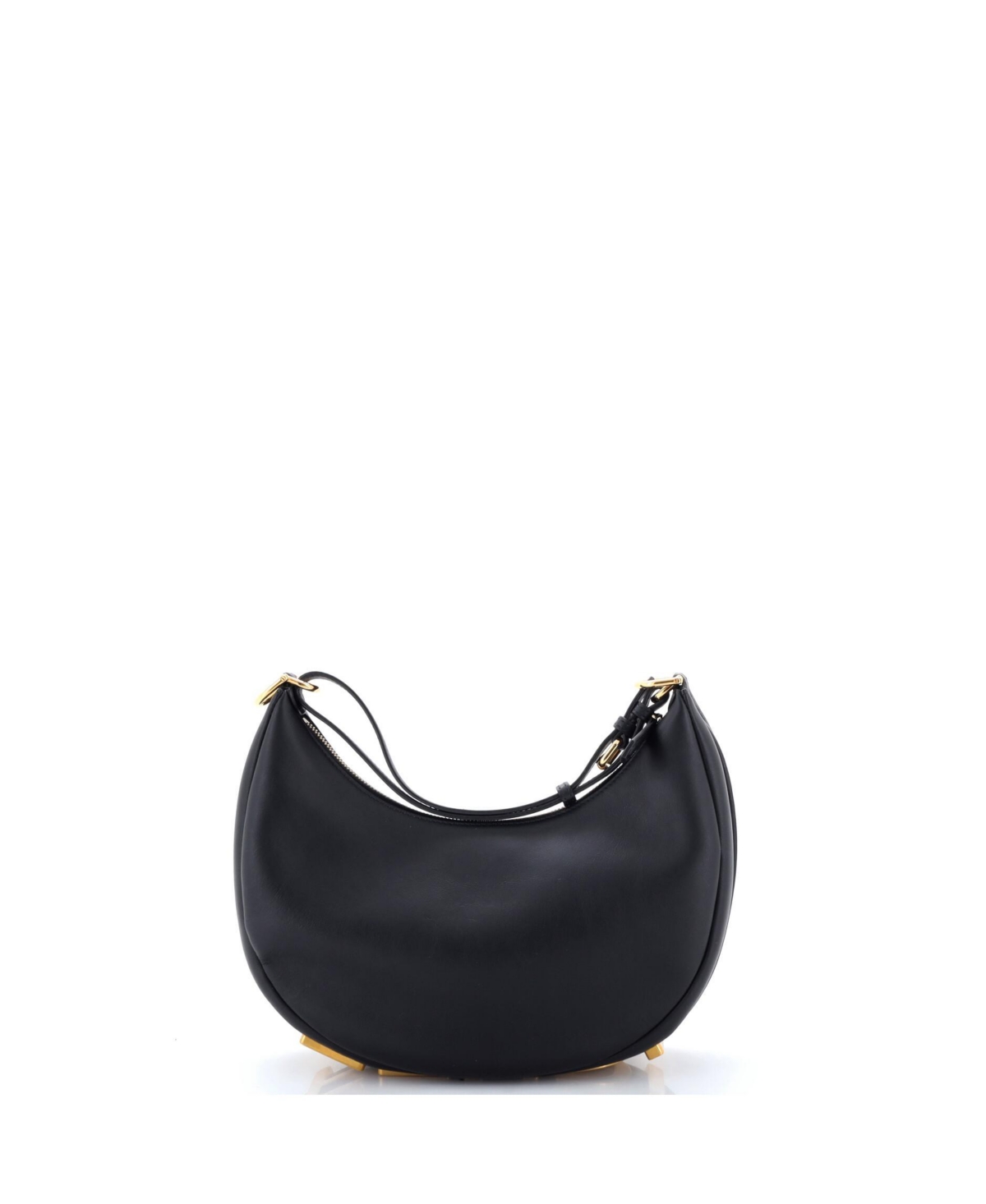 Click here for Pre-Owned Fendi Small Fendigraphy Bag Leather - Bl... prices