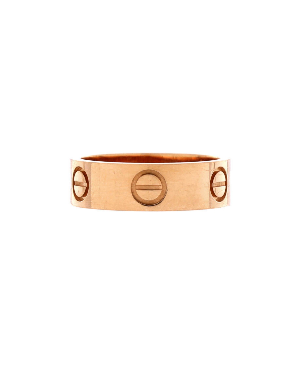 Click here for Pre-Owned Cartier Love Band Ring - 18k rose gold prices