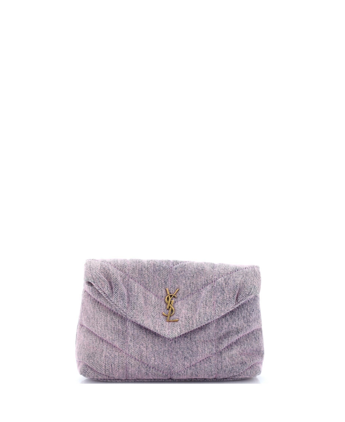 Click here for Pre-Owned Saint Laurent Small LouLou Puffer Clutch... prices