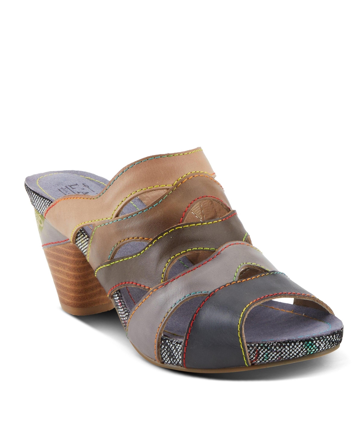 Click here for LArtiste By Spring Step Pita Strappy Sandal Leathe... prices