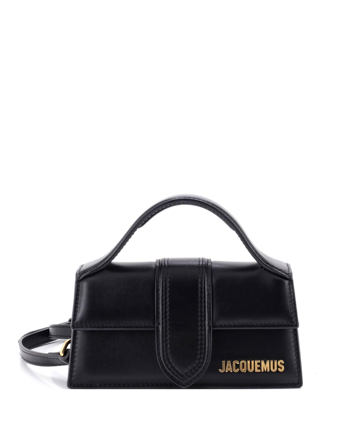 Click here for Pre-Owned Jacquemus Le Bambino Top Handle Flap Bag... prices