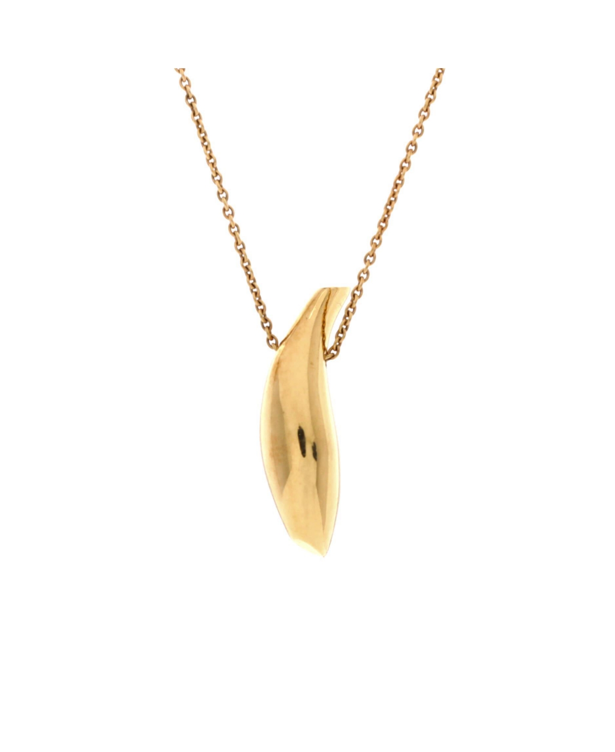 Click here for Pre-Owned Tiffany & Co Frank Gehry Fish Necklace -... prices