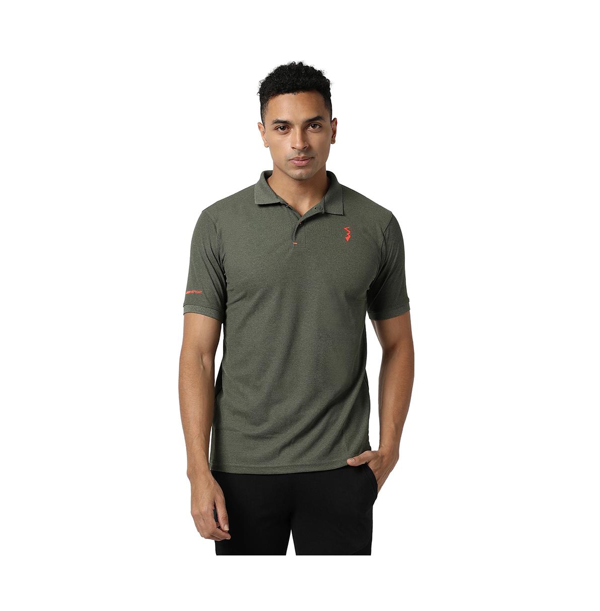 Click here for Campus Sutra Mens Solid Regular Fit Activewear T-S... prices
