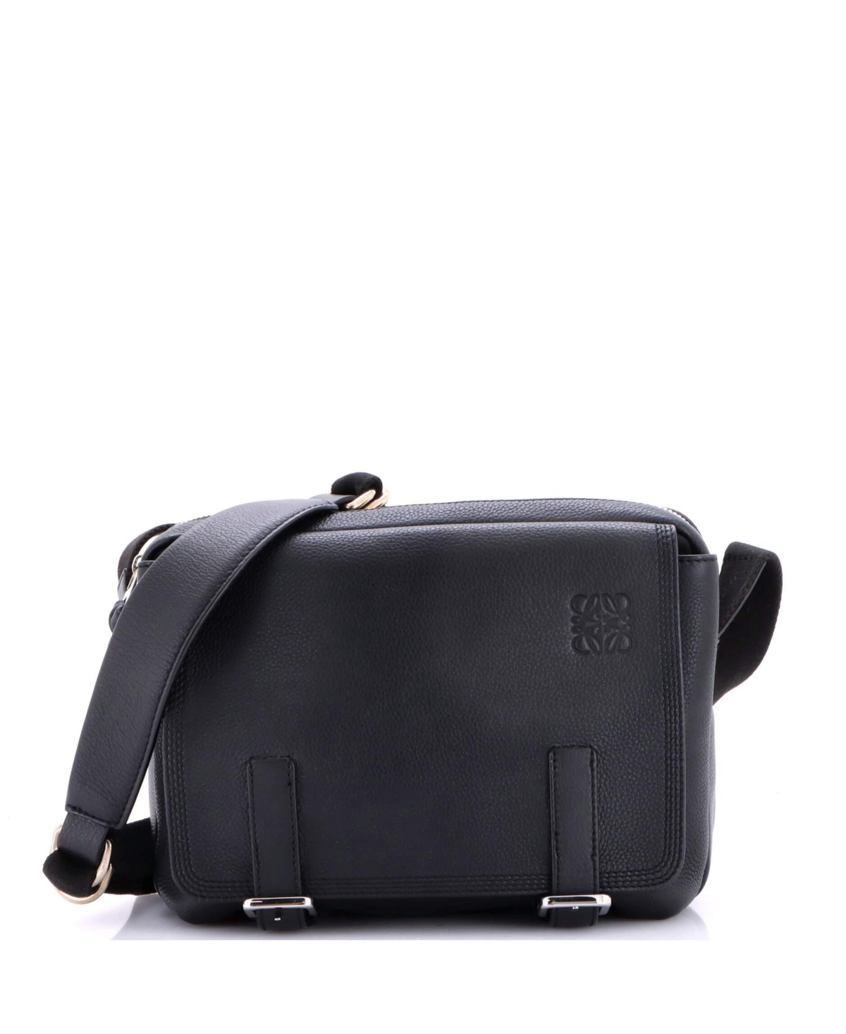 Click here for Pre-Owned Loewe Xs Military Messenger Bag Leather... prices
