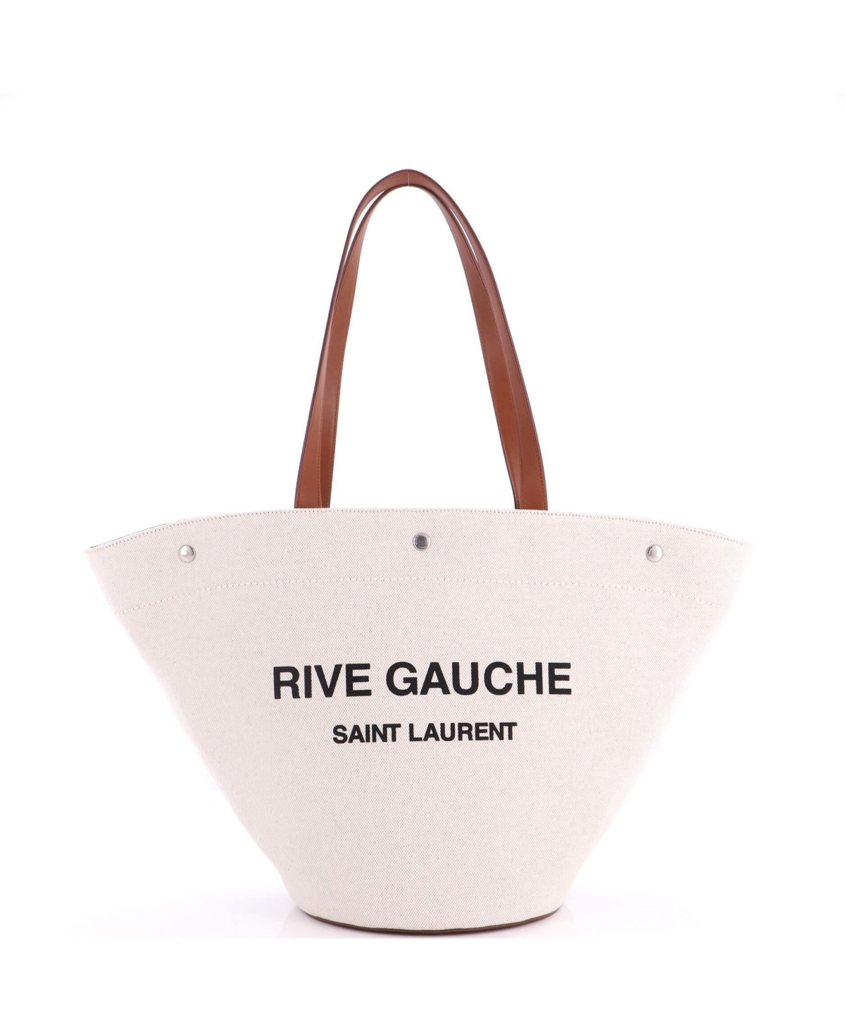 Click here for Pre-Owned Saint Laurent Rive Gauche Trapezoid Tote... prices