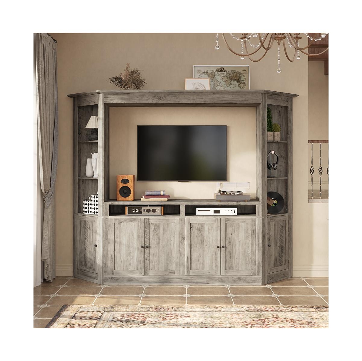 Click here for Homsee 100 Inch Tv Wall Unit - Entertainment Cente... prices