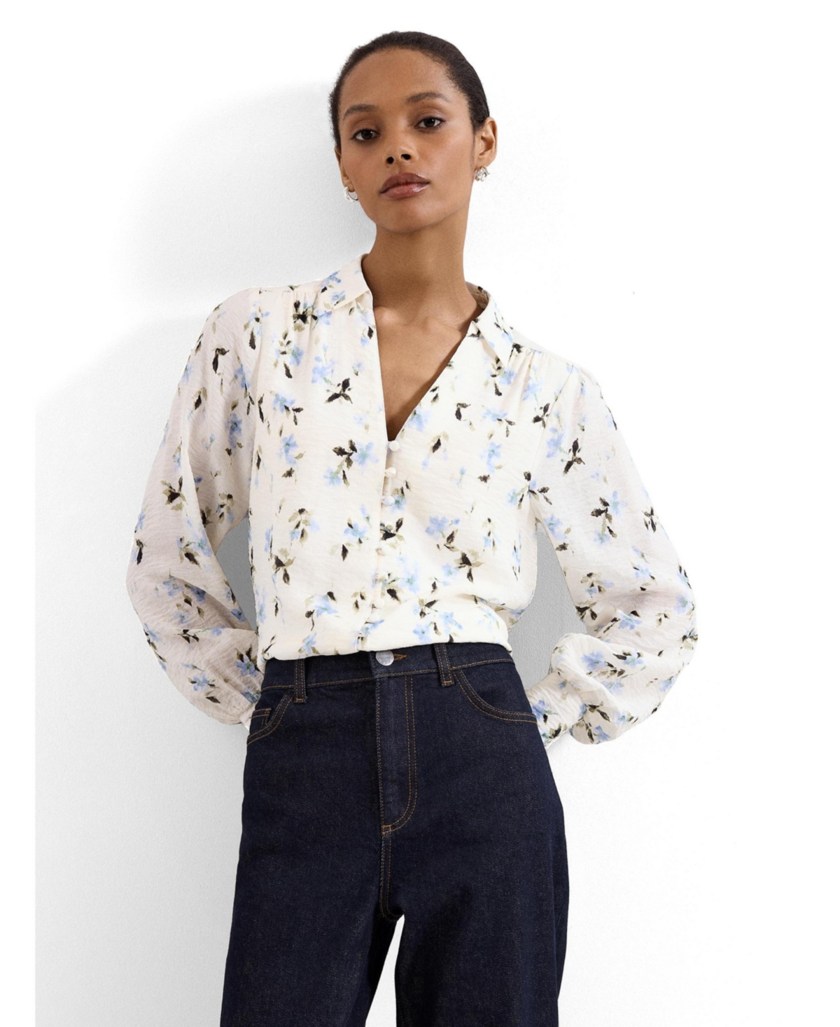 Click here for Phase Eight Womens Isadora Collared Blouse - Ivory prices