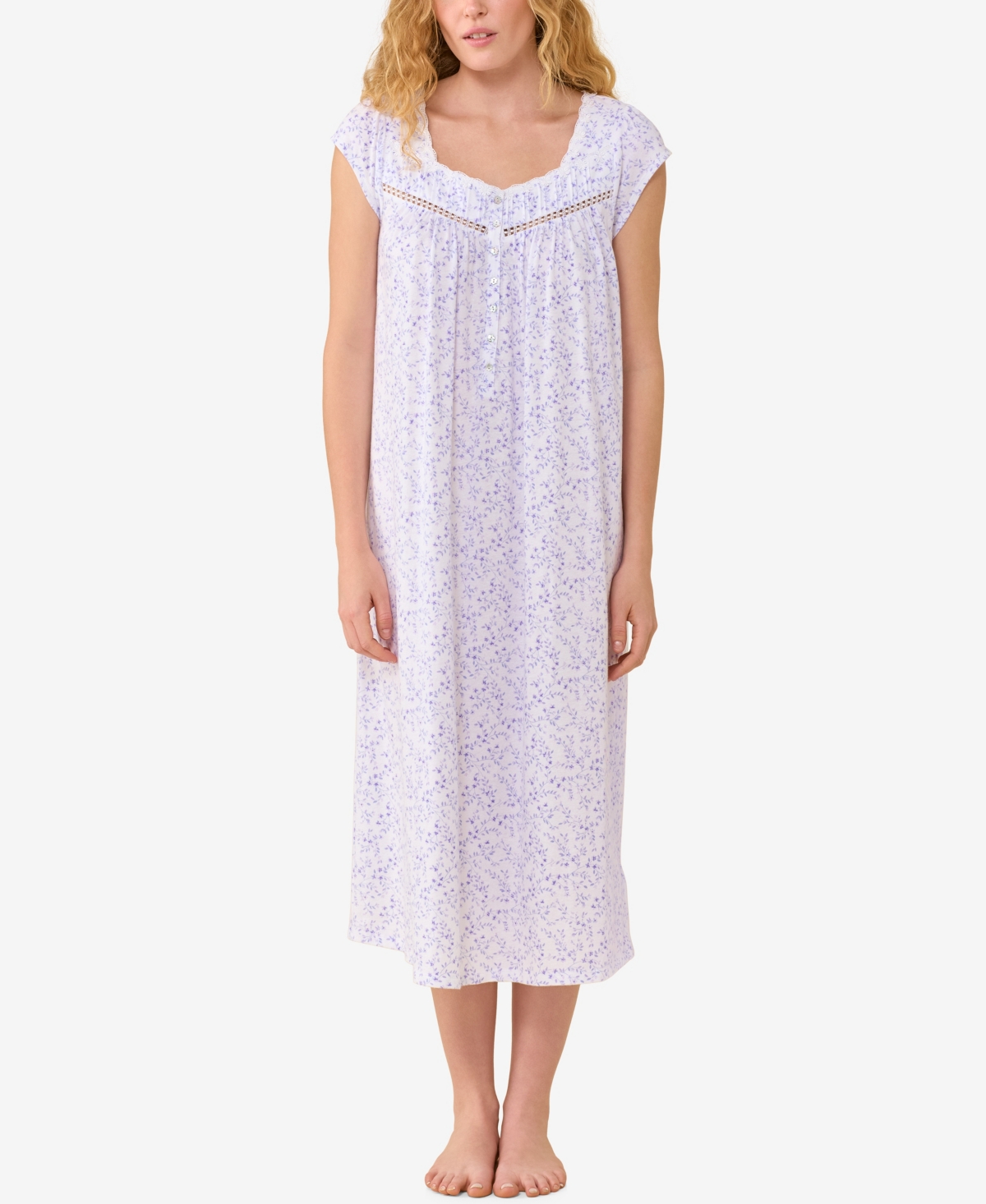Click here for Eileen West Womens Cotton Jersey Knit Long Nightgo... prices