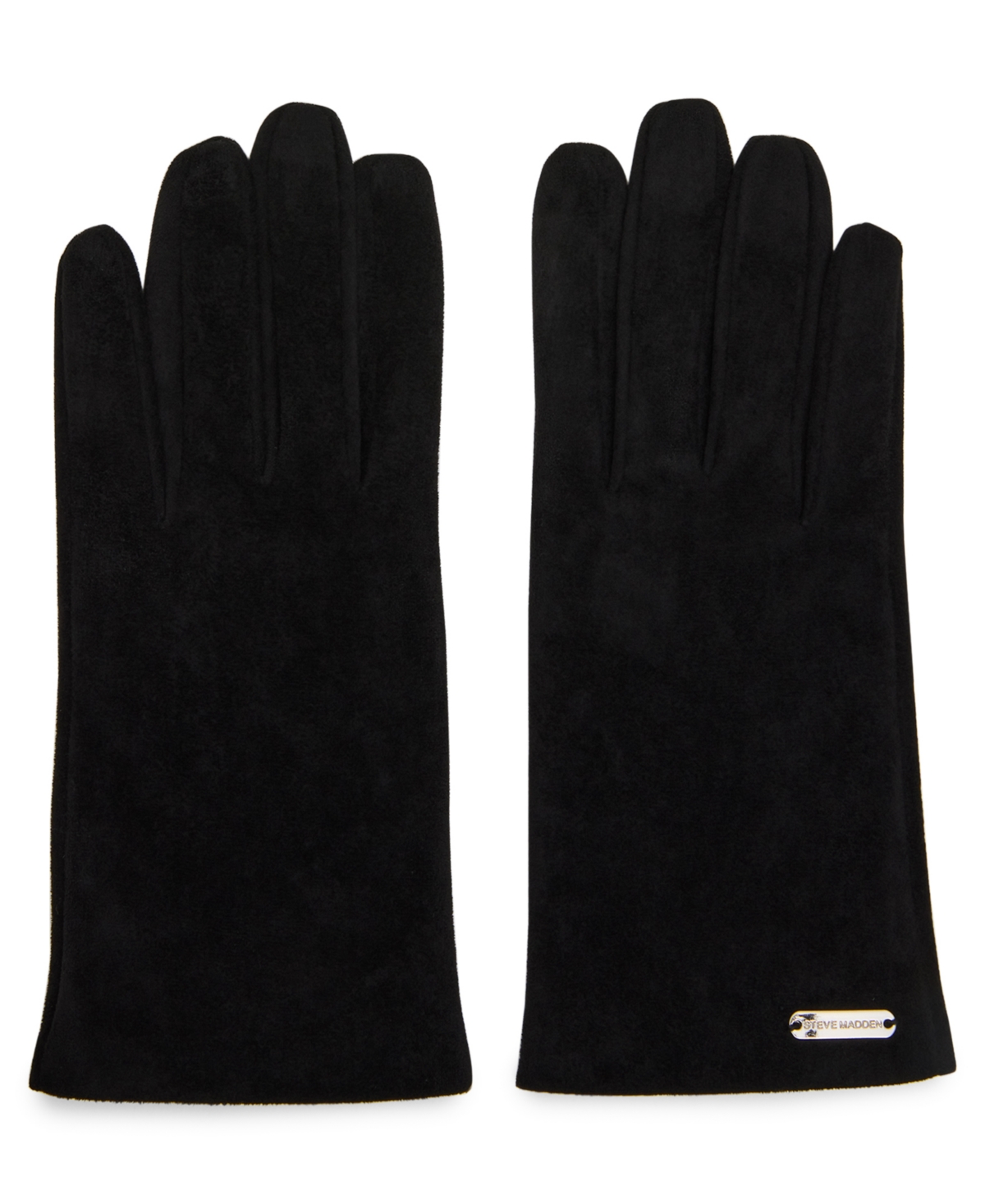 Click here for Steve Madden Womens Short Pull-On Gloves - Black prices