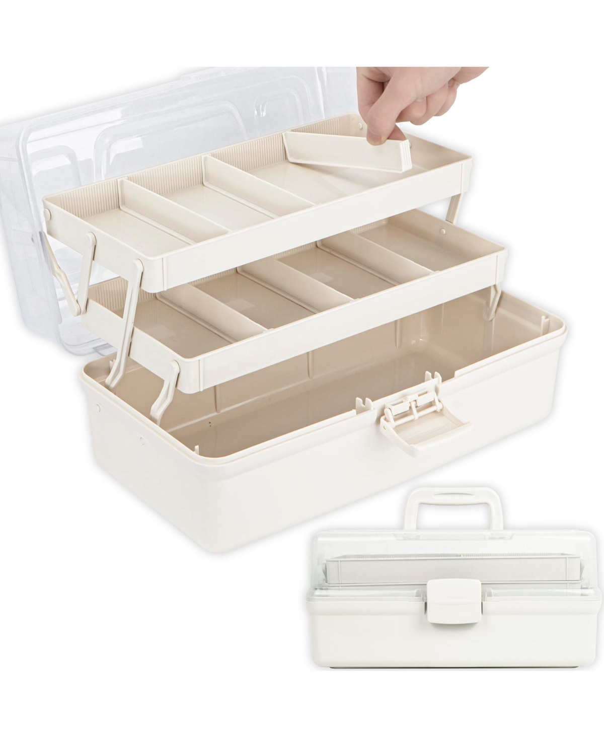Click here for Xdovet Craft Organizer Box with Adjustable Divider... prices