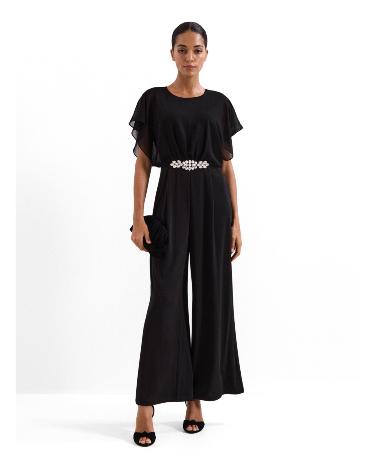 Click here for Phase Eight Womens Velma Jumpsuit - Black prices