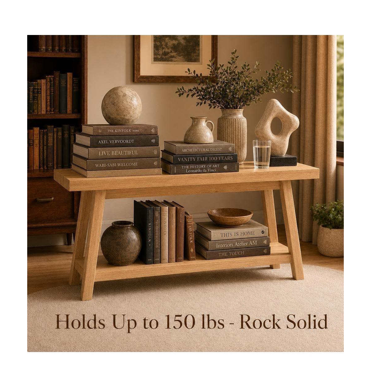 Click here for homfan 70.9 Extra Long Rustic Console Table  Narro... prices