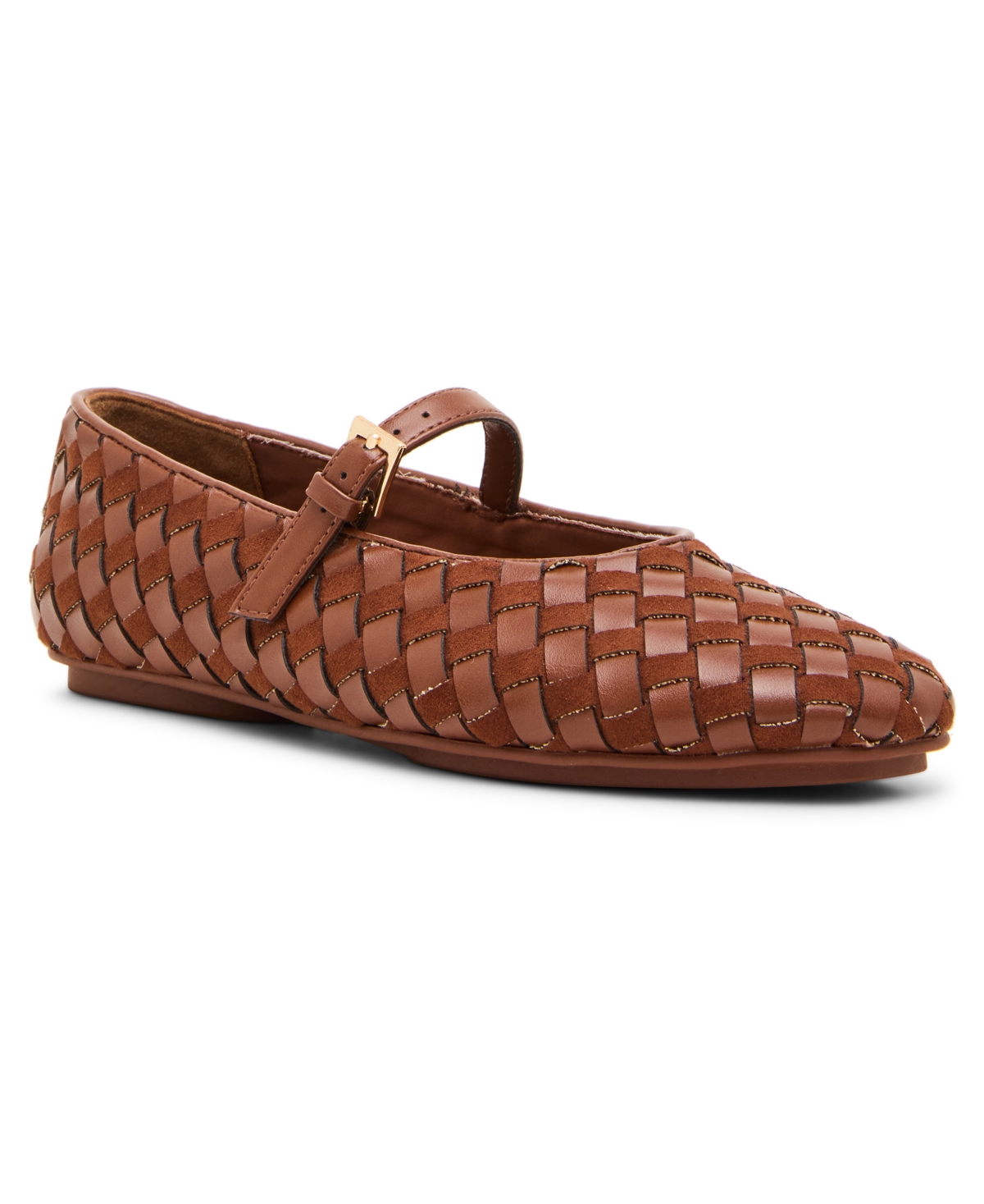 Click here for Anne Klein Womens Connie Woven Mary Jane Ballet Fl... prices