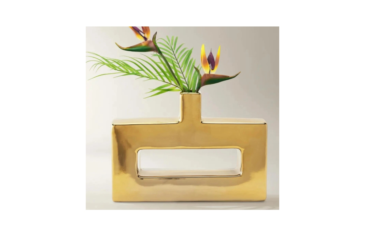 Click here for Z Gallerie Miami Vase - Gold prices