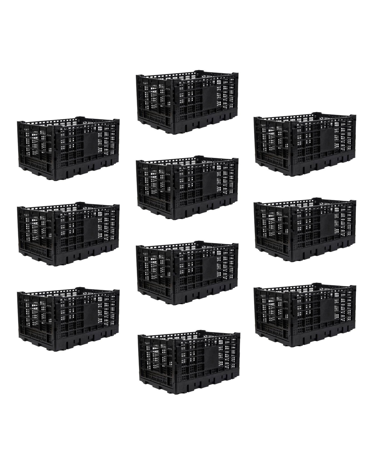 Click here for gaomon 10PCS Stackable Collapsible Heavy Duty Plas... prices