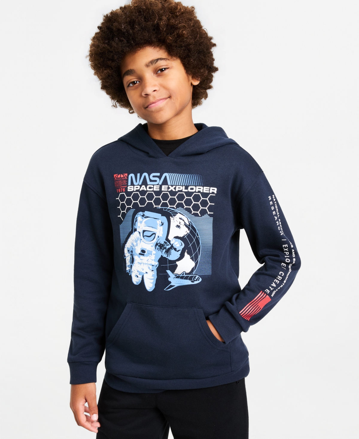Click here for Epic Threads Boys Xs-xl Nasa Space Explorer Pullov... prices